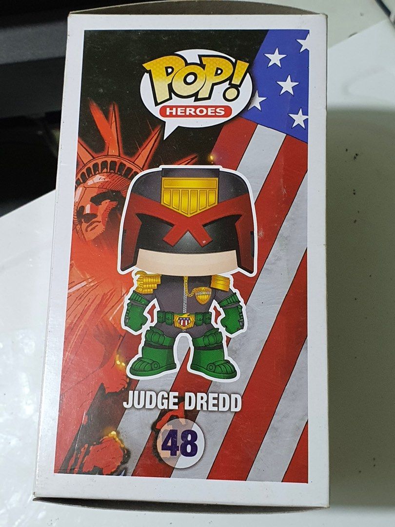 Funko Pop Judge Dredd #48, Hobbies & Toys, Toys & Games on Carousell