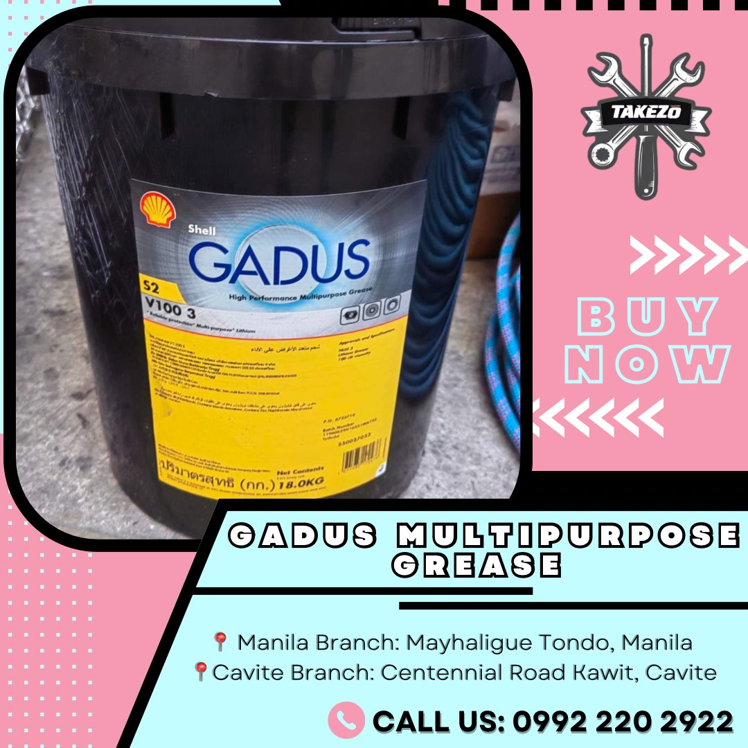 GADUS MULTIPURPOSE GREASE, Commercial & Industrial, Construction ...
