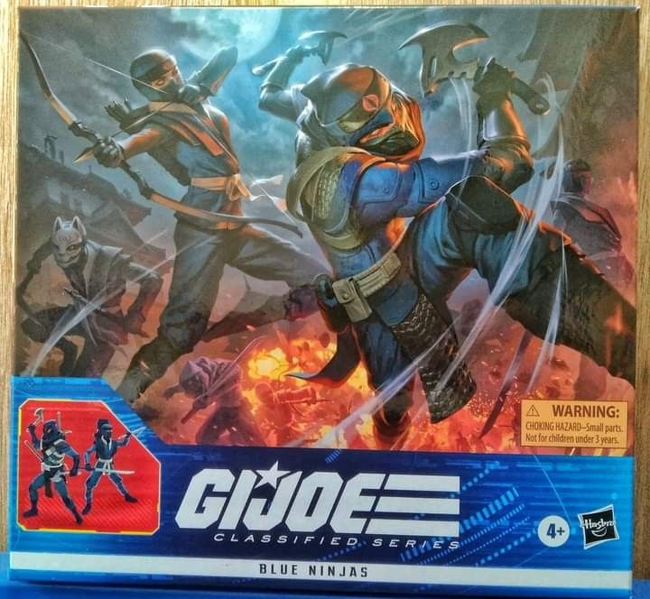 G.I. Joe Classified Blue Ninjas, Hobbies & Toys, Toys & Games on Carousell