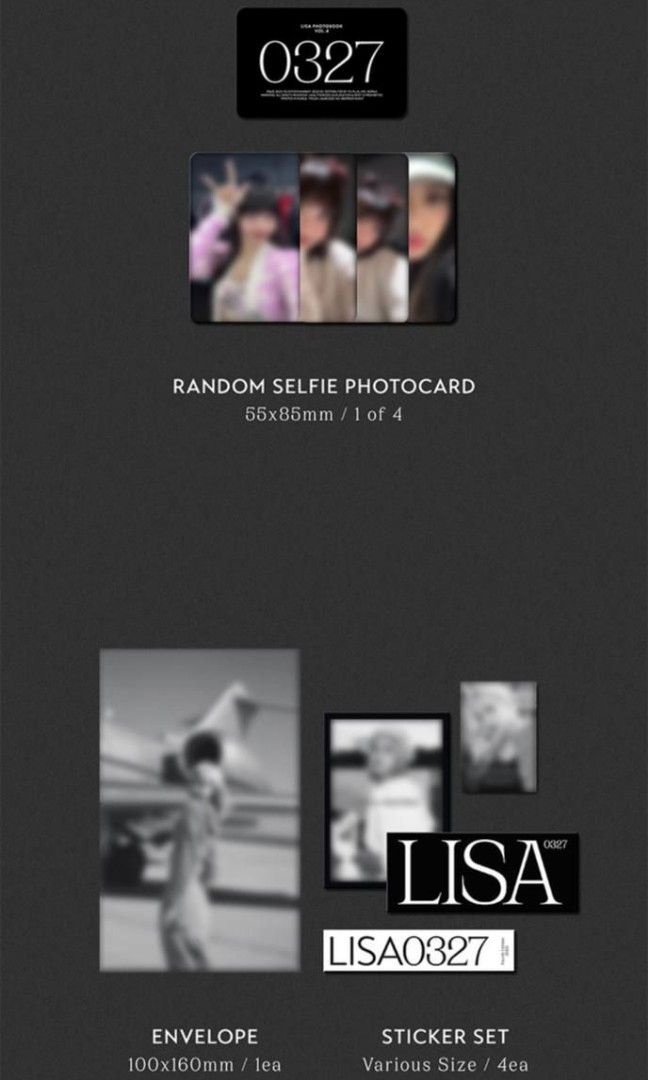 [GO] Lisa 0327 Photobook Vol.4, Hobbies & Toys, Memorabilia ...