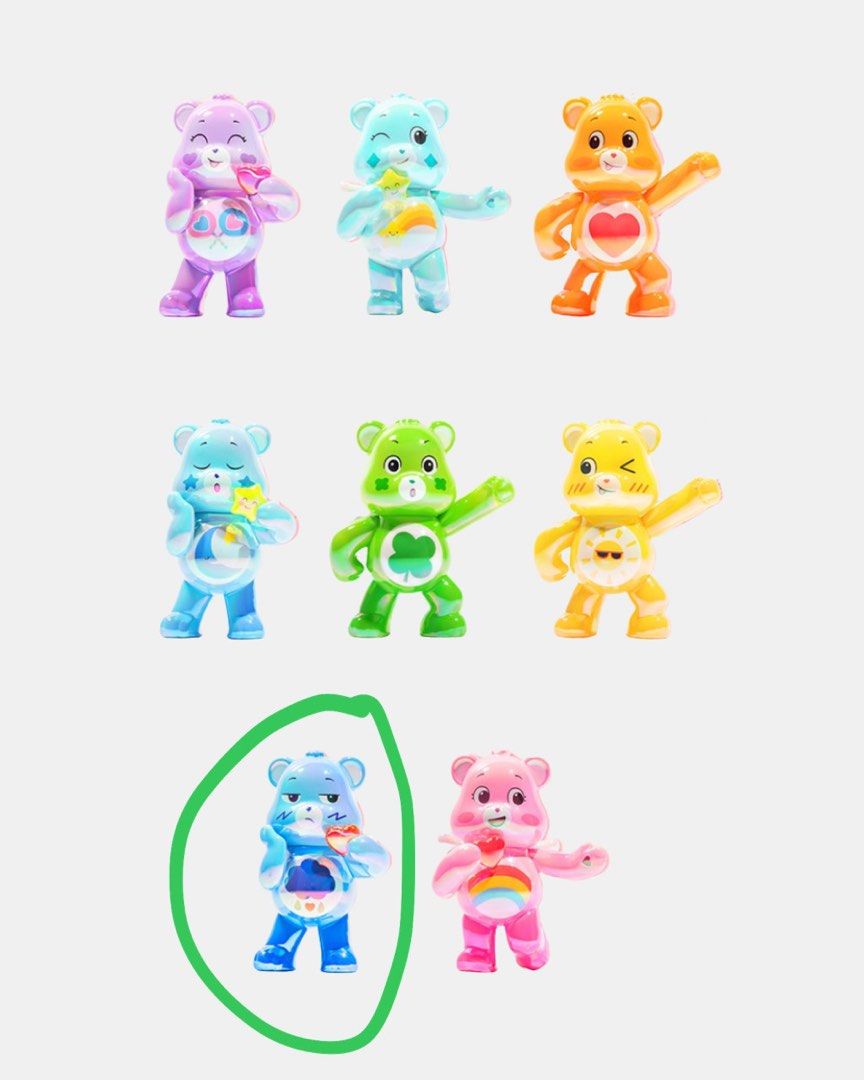 Golden x IP Station Care Bears - Unlock the Magic Blind Box, Hobbies ...
