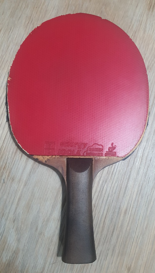 Green Paddle Carbon Germany Table Tennis Racket (With JOOLA Energy ...