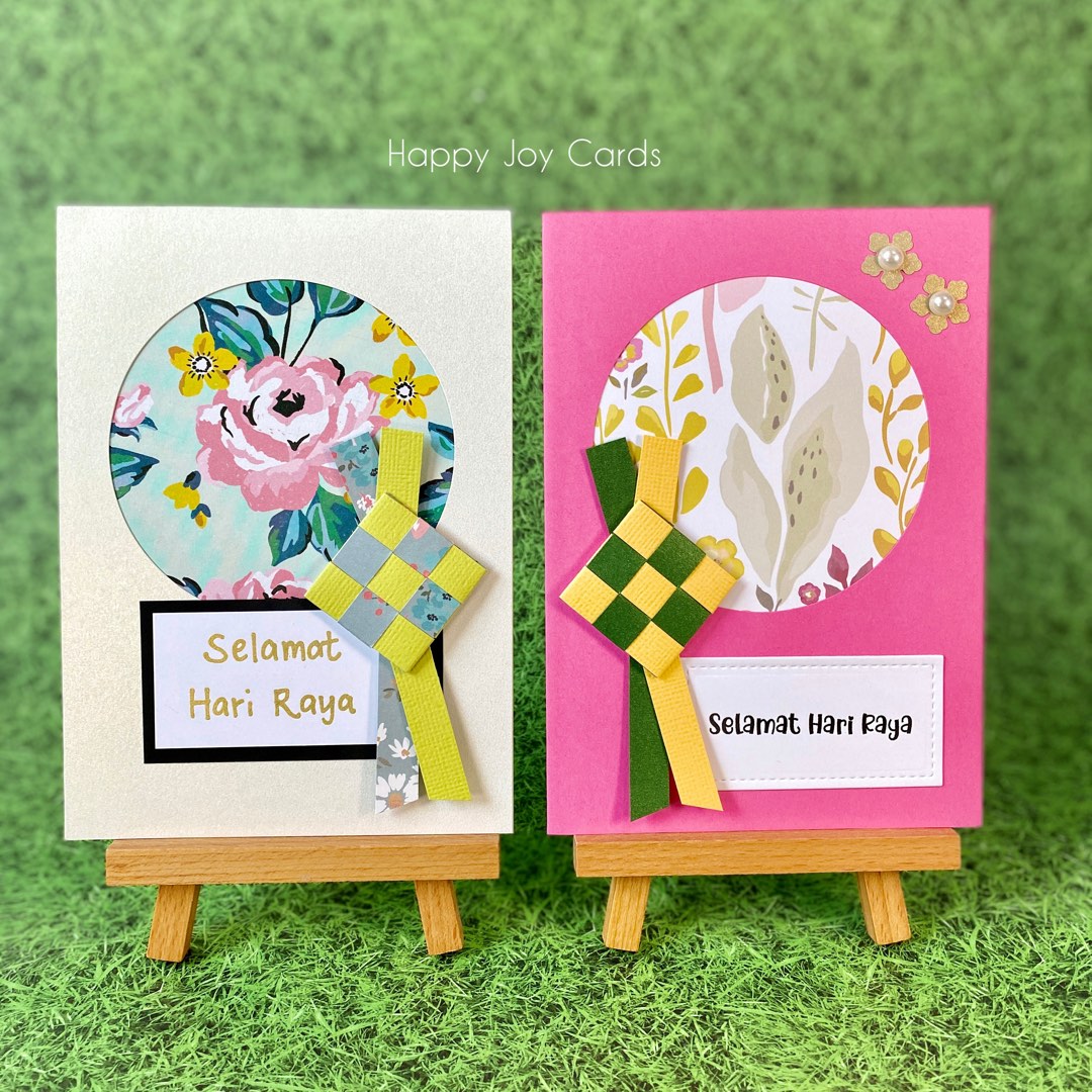Handmade Hari Raya Cards, Hobbies & Toys, Stationery & Craft, Handmade ...