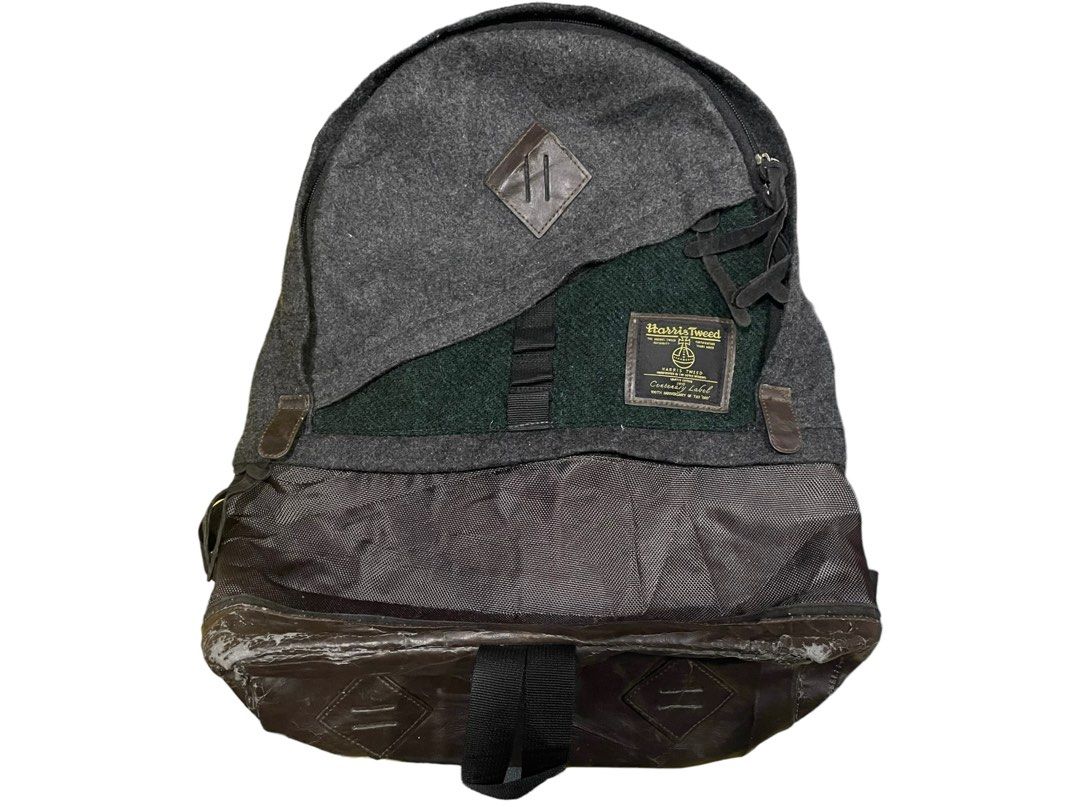 Harris tweed backpack, Men's Fashion, Bags, Backpacks on Carousell