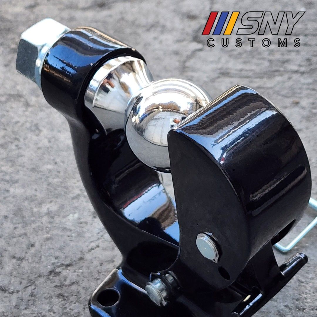 Heavy Duty Pintle Tow Hitch hook ball towball c clamp 8 TON, Car Parts ...