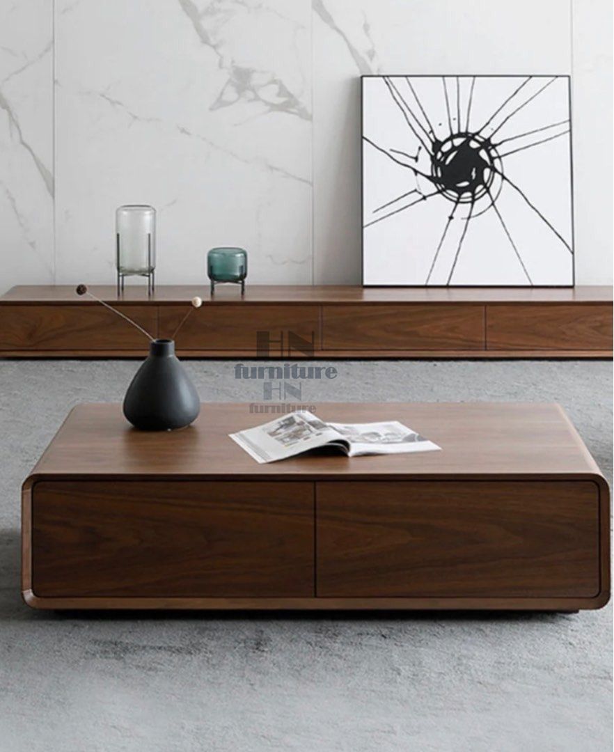 hn-0789 Timber Coffee Table, Furniture & Home Living, Furniture, Tables ...