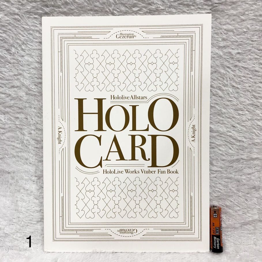 Hololive All stars Holo Card HoloLive Works Vtuber Fan Book ...