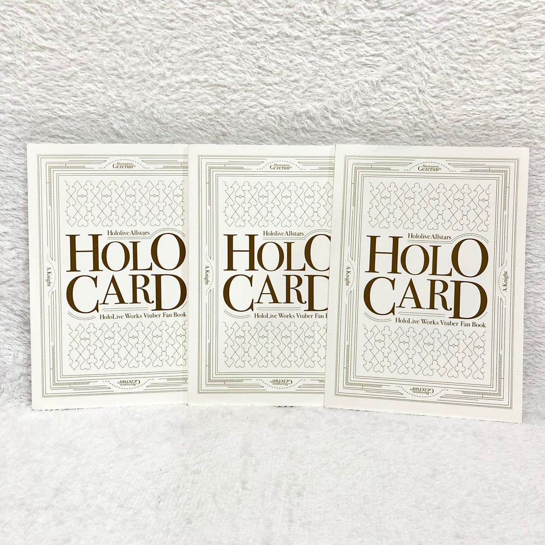 Hololive All stars Holo Card HoloLive Works Vtuber Fan Book ...