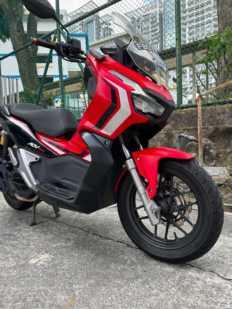 Honda Adv150, Motorcycles, Motorcycles for Sale, Class 2B on Carousell