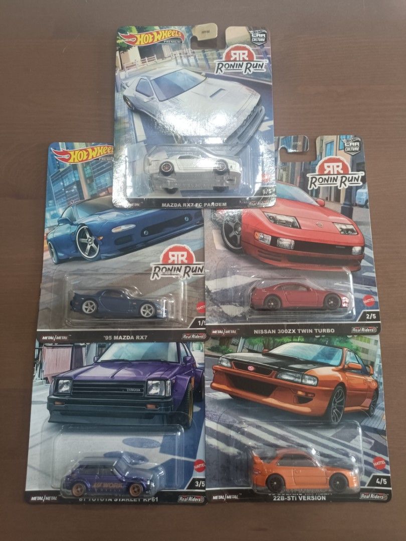 Hot Wheels Ronin Run Car Culture Set, Hobbies & Toys, Toys & Games on ...