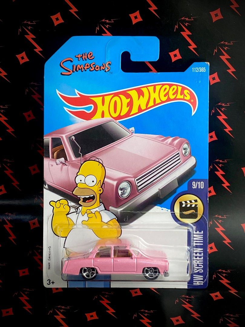 Hot Wheels The Simpsons Hotwheels Homer Bart Matt Groening, Hobbies ...