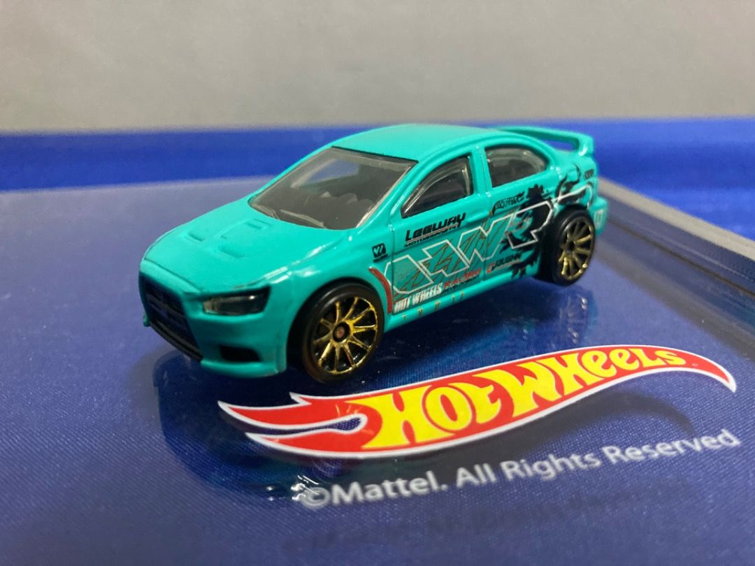 Hotwheels Mitsubishi Lancer Evo X, Hobbies & Toys, Toys & Games on ...