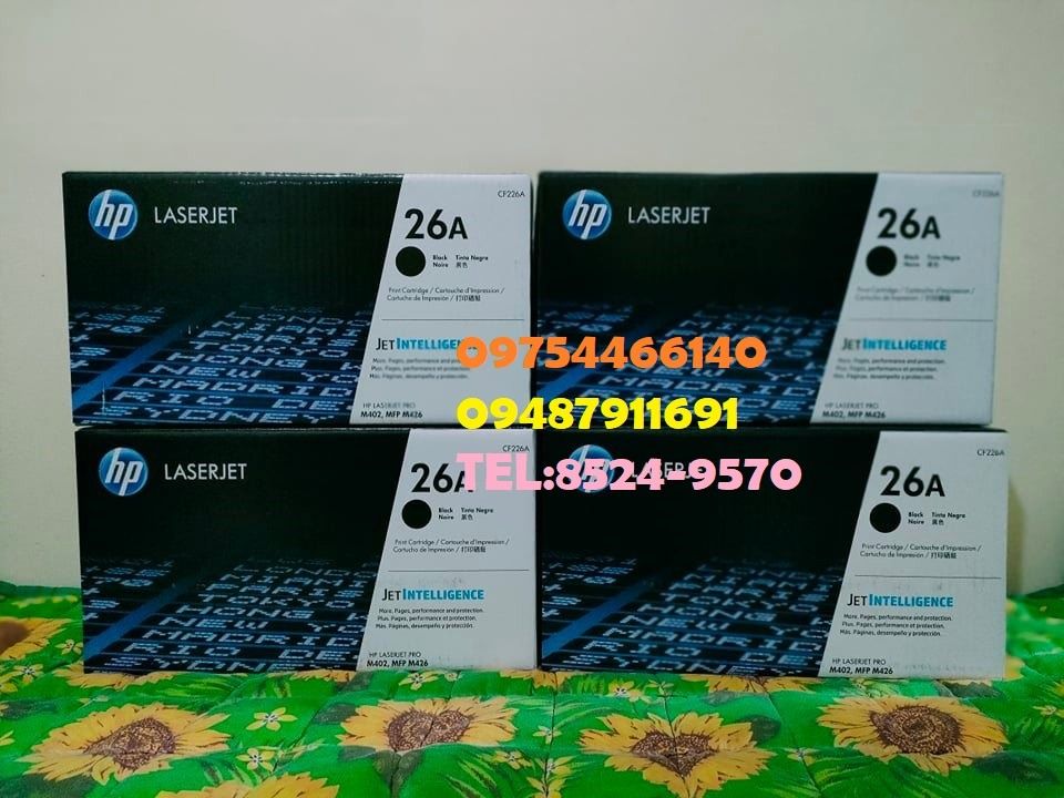 HP 26A Black Original LaserJet Toner Cartridge (CF226A), Computers ...