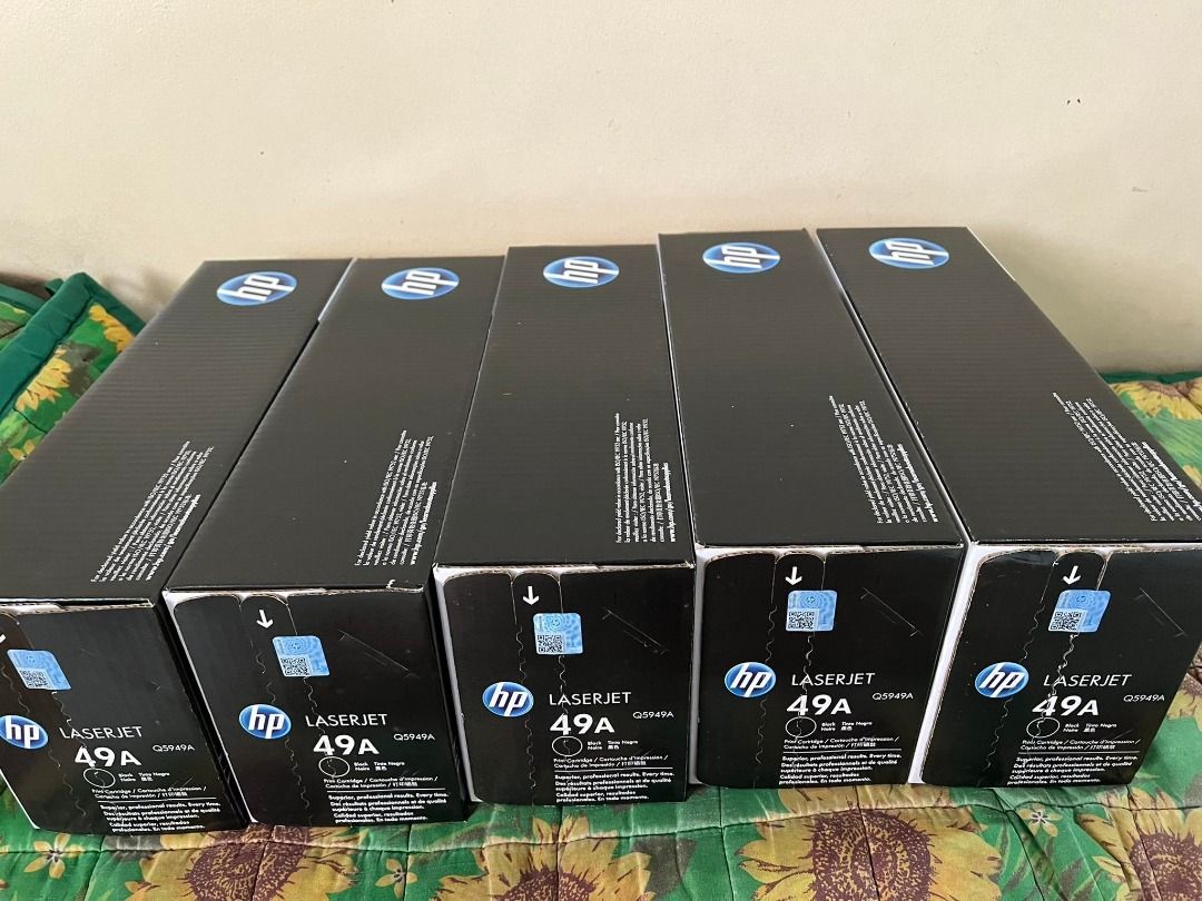 HP 49A Black Original LaserJet Toner Cartridge - (Q5949A) on Carousell