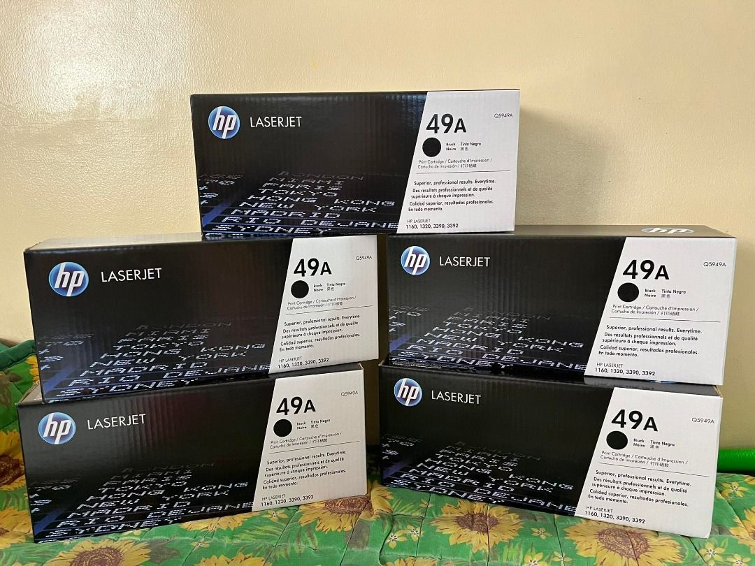 HP 49A Black Original LaserJet Toner Cartridge - (Q5949A) on Carousell