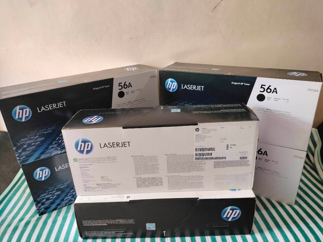 HP 56A Black Original LaserJet Toner Cartridge - (CF256A), Computers & Tech, Printers, Scanners ...