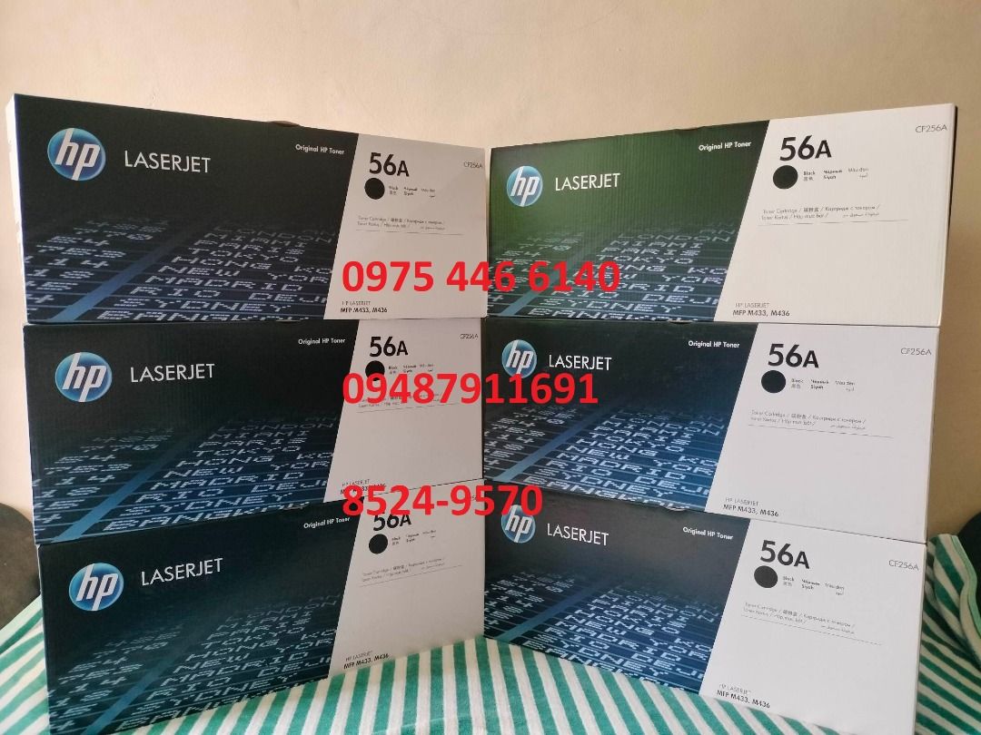 HP 56A Black Original LaserJet Toner Cartridge - (CF256A), Computers & Tech, Printers, Scanners ...