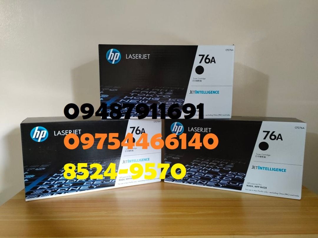 HP 76A Black Original LaserJet Toner Cartridge - (CF276A), Computers ...