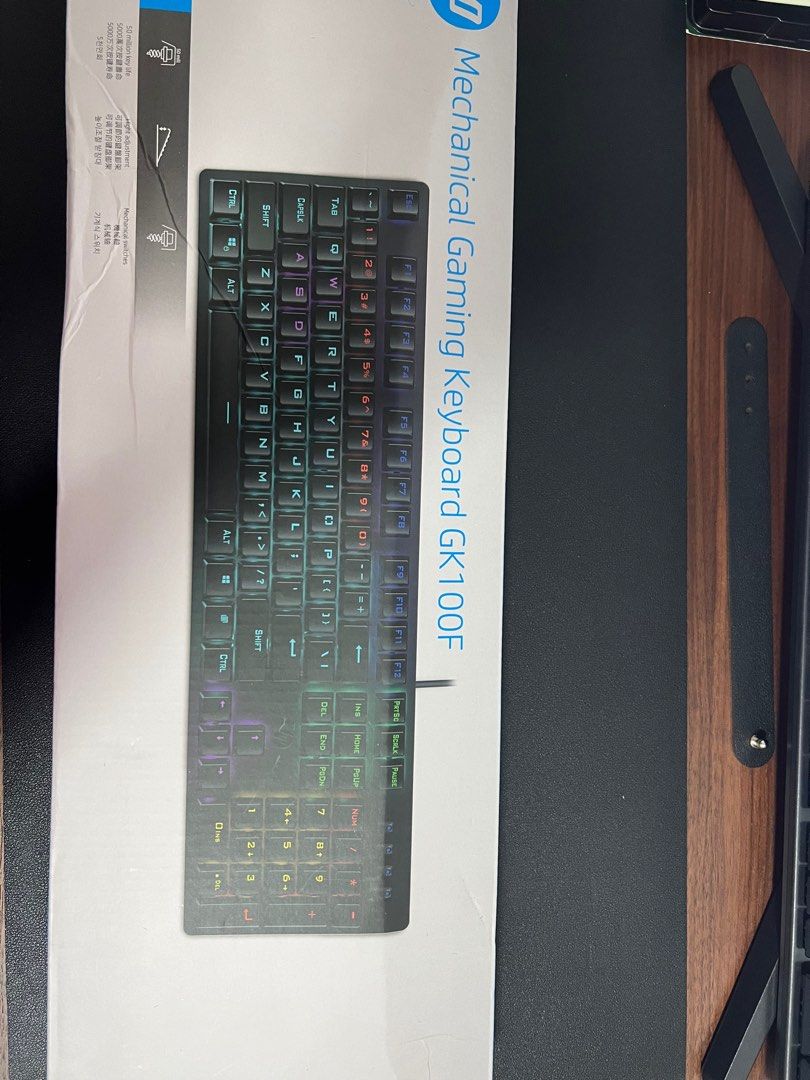 HP Gaming Keyboard GK100F, Computers & Tech, Parts & Accessories ...