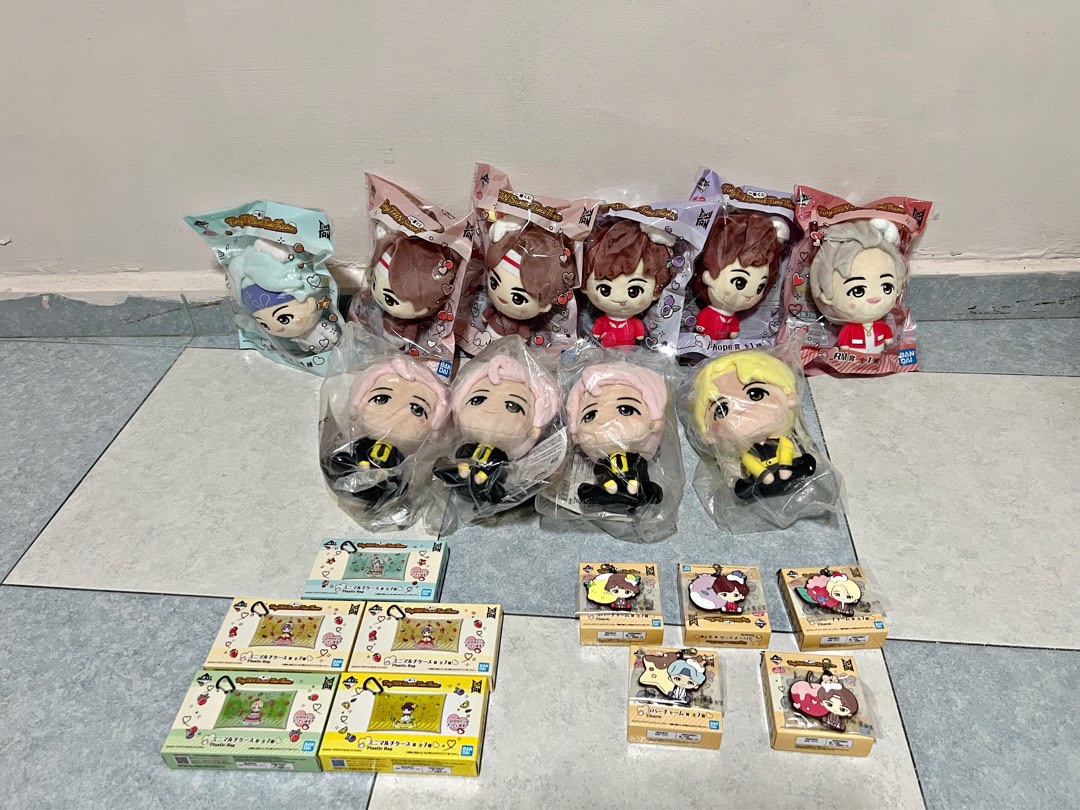ICHIBANKUJI KUJI BTS Tinytan Sweet Time Butter JHope Jung Ho Seok RM Namjoon Kim Taehyung V Jeon ...