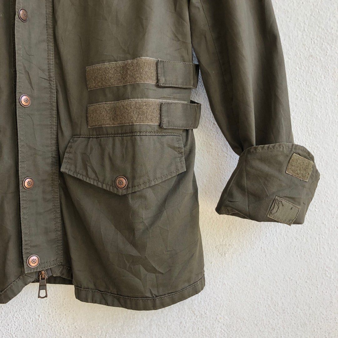 ICOM army jacket, Men's Fashion, Coats, Jackets and Outerwear on Carousell