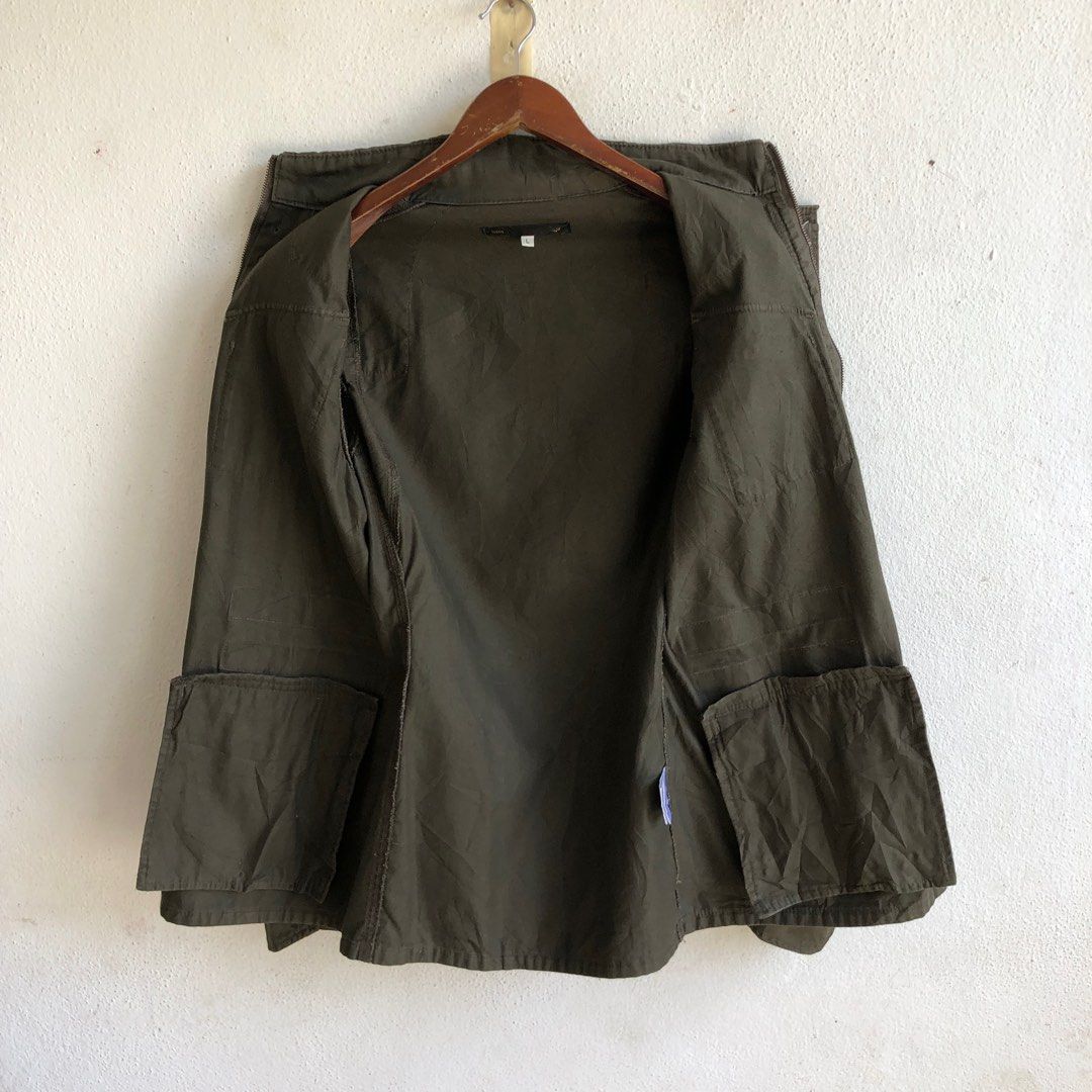 ICOM army jacket, Men's Fashion, Coats, Jackets and Outerwear on Carousell