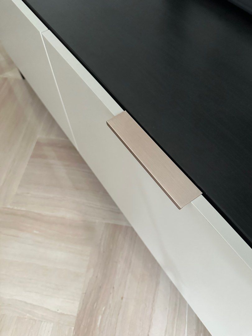 IKEA besta consoles with handles and new legs., Furniture & Home Living ...