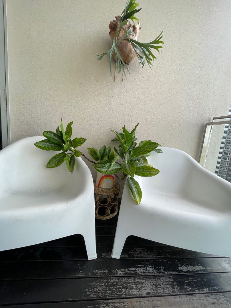 Ikea Skarpo armchair x2, Furniture & Home Living, Outdoor Furniture on ...