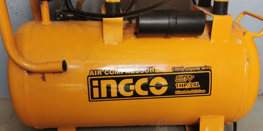 Ingco Air Compressor, Commercial & Industrial, Construction Tools ...