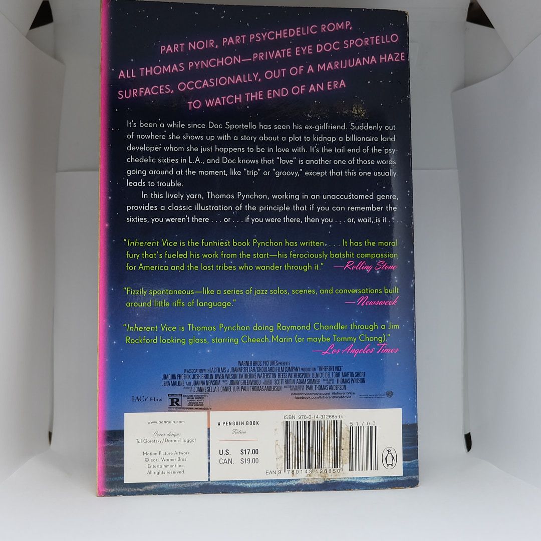 Inherent Vice by Thomas Pynchon, Hobbies & Toys, Books & Magazines ...