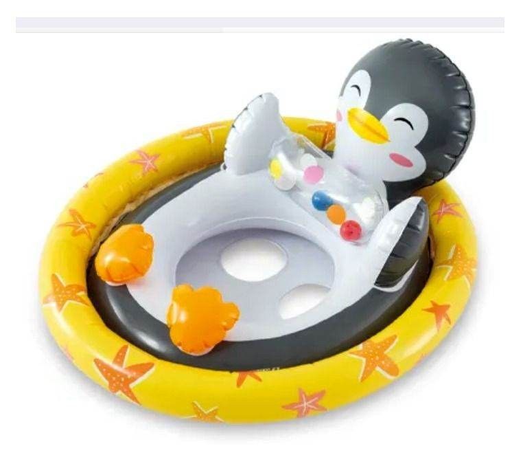 Intex 59570 Inflatable Cute Animal Design Kiddie Pool Rider, Hobbies ...