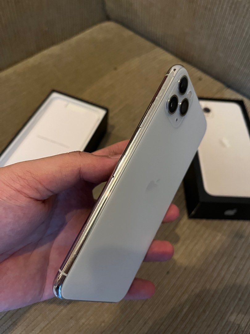 iphone 11 pro max 256gb ibox resmi indonesia silver, Telepon Seluler ...