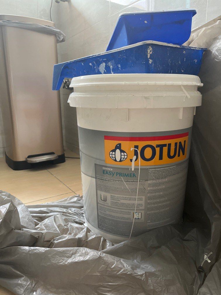 Jotun 20L Essence Easy Primer/Undercoat, Furniture & Home Living, Home ...