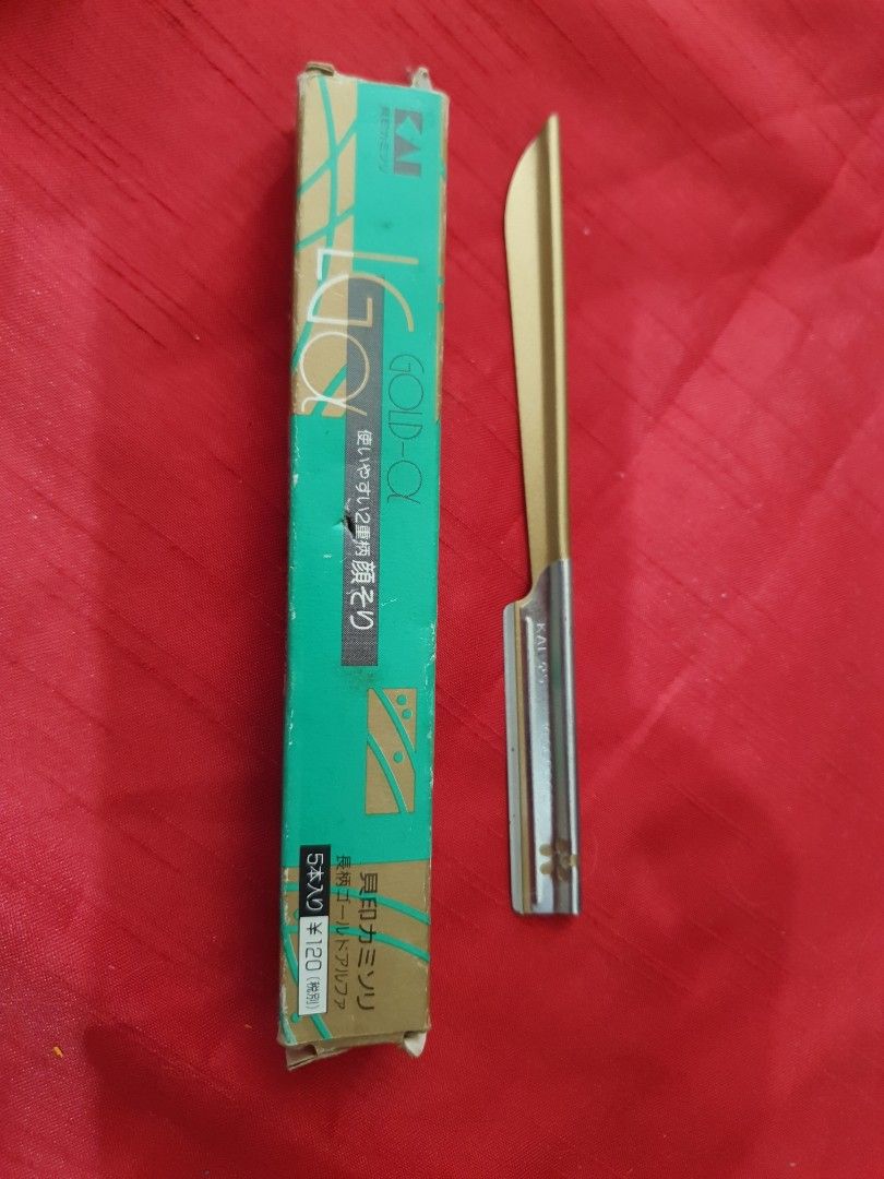 KAI Straight Razor blade Japan on Carousell