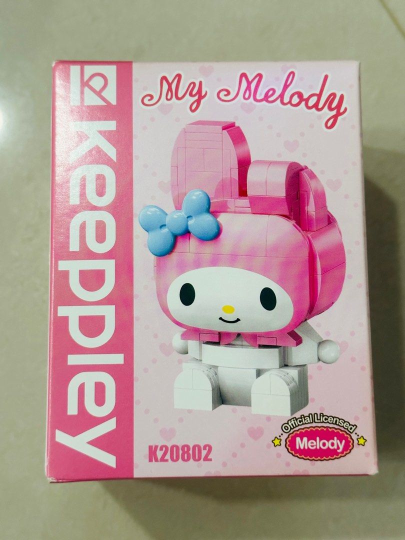 Keeppley My Melody Play Nation Studio block lego assembly, Hobbies ...