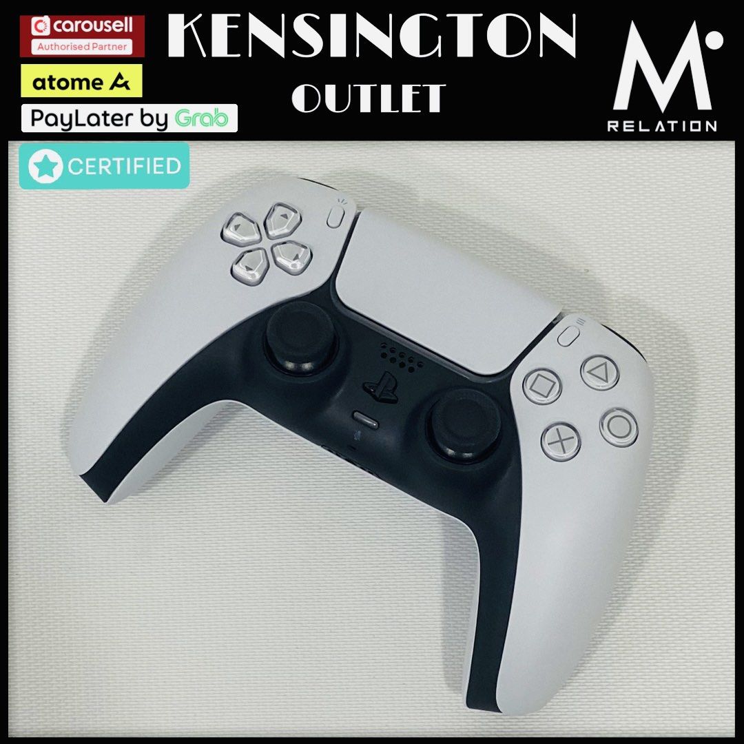 {Kensington}{Brand New} Sony PlayStation 5 PS5 Controller White ...