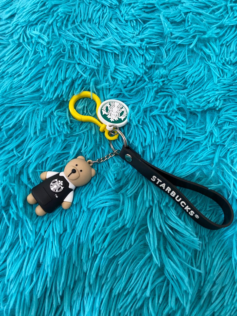 Key chain starbucks on Carousell