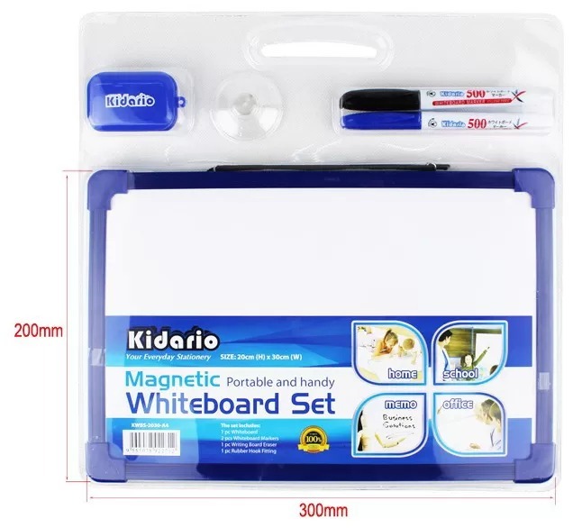 Kidario Magnetic Whiteboard Set, Hobbies & Toys, Stationery & Craft ...
