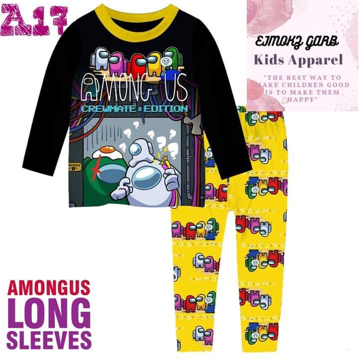 Kids Pyjamas - Among Us, Babies & Kids, Babies & Kids Fashion on Carousell