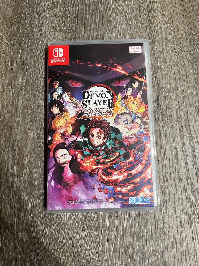 Kimetsu no Yaiba Hinokami Chronicles - Switch (Demon Slayer), Video ...
