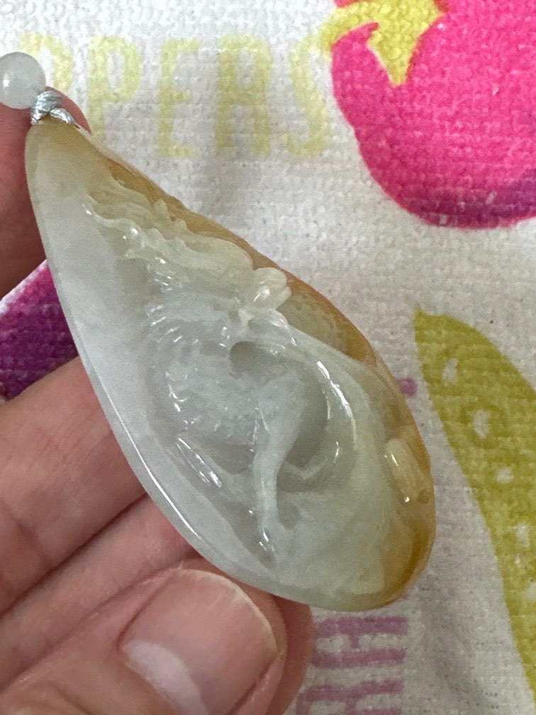 Kirin Jadeite-Jade Pendant, Hobbies & Toys, Memorabilia & Collectibles ...