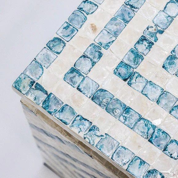 KLAIRO Inlay Side Table, Furniture & Home Living, Furniture, Tables & Sets on Carousell