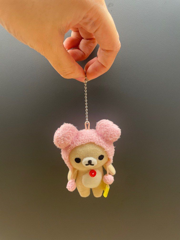 Korilakkuma (White Rilakkuma) SanX Keychain, Hobbies & Toys, Toys ...
