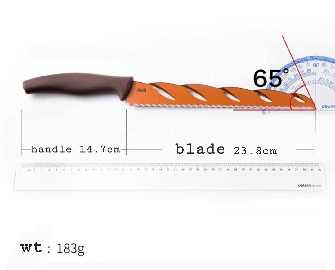 Kuhn Rikon bread knife, Furniture & Home Living, Kitchenware ...