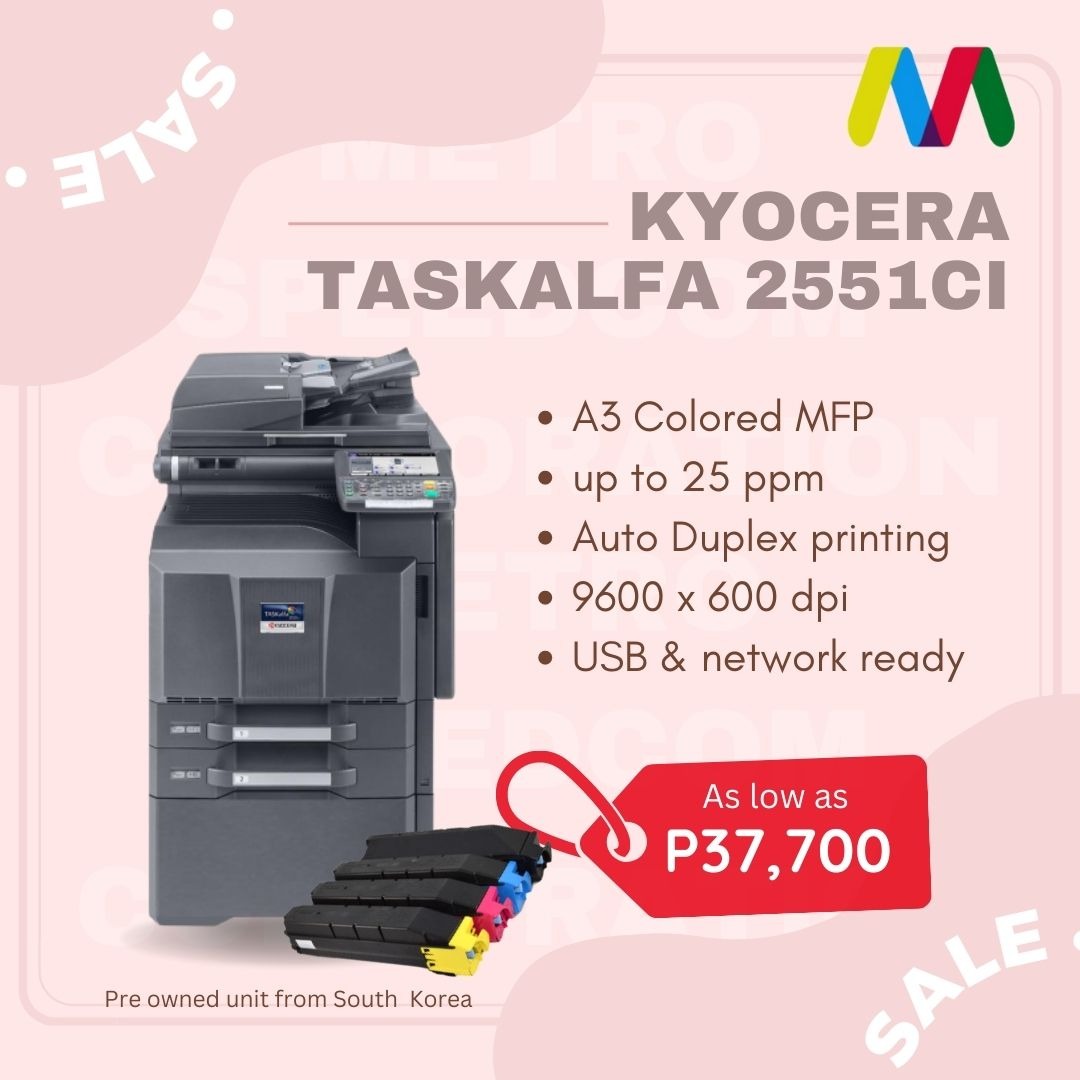 KYOCERA 2551CI, Computers & Tech, Printers, Scanners & Copiers on Carousell