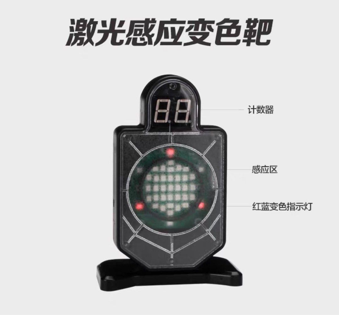 Laser Target Board, Hobbies & Toys, Toys & Games on Carousell