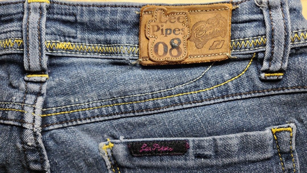 Lee Pipes Blue Jeans on Carousell