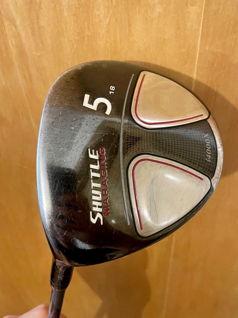 (Left Hand) Maruman Shuttle Golf Wood 5 (18 degree loft), Sports ...
