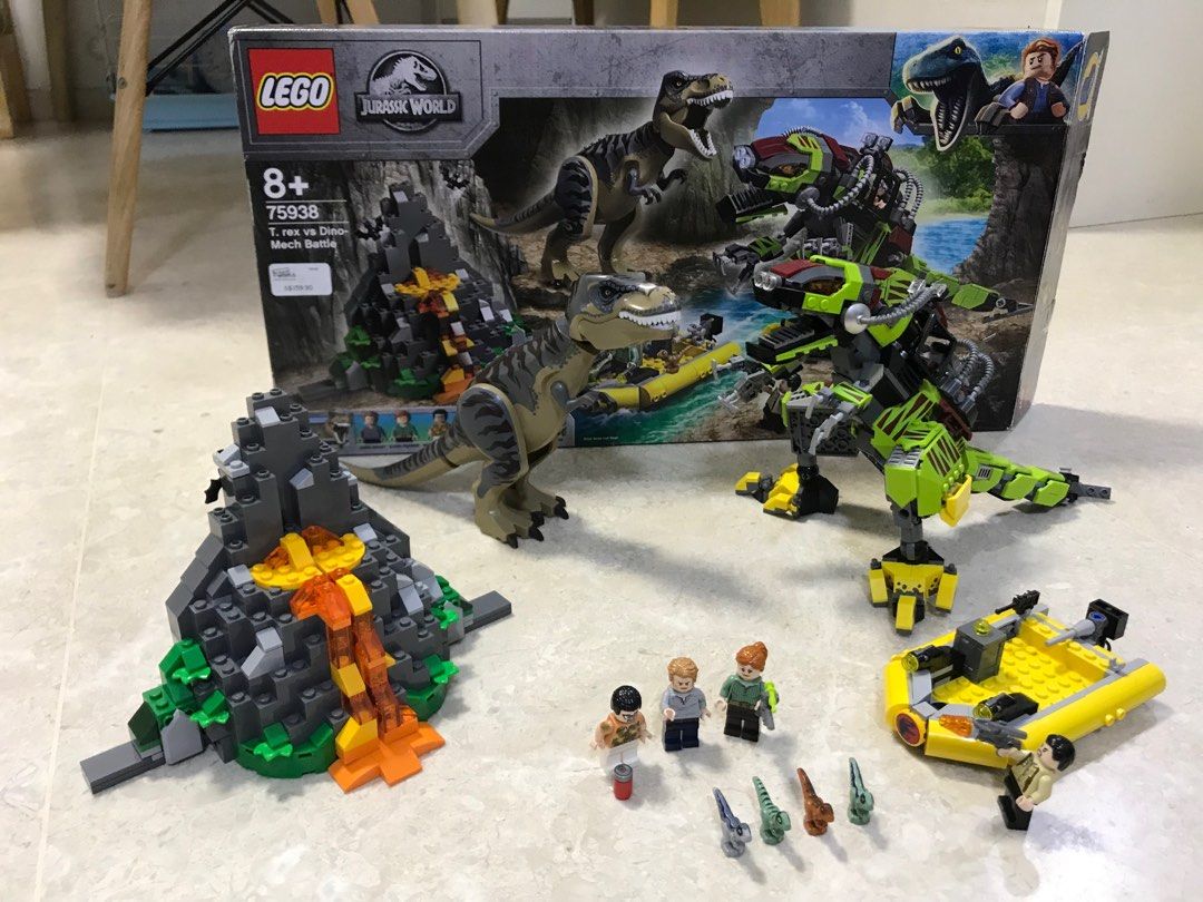 Lego 75938 T. Rex vs Dino Mech Battle, Hobbies & Toys, Toys & Games on ...