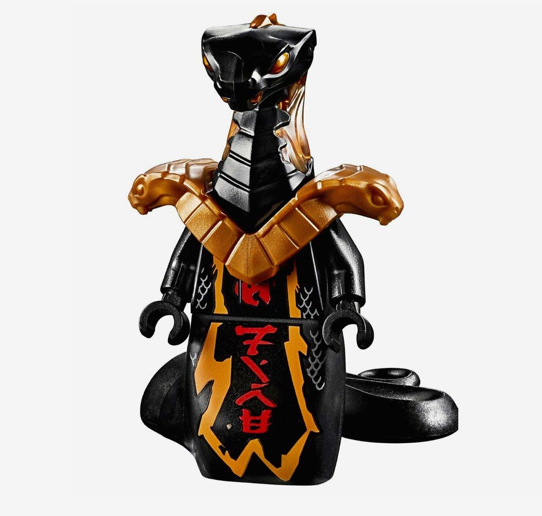 LEGO NINJAGO Char Minifigure Black Snake, 興趣及遊戲, 玩具 & 遊戲類 - Carousell